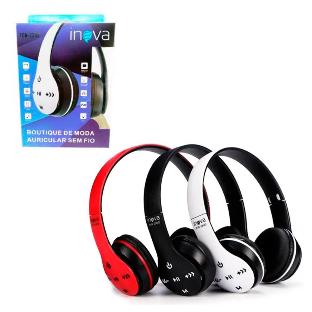 Dropee Distribuidora - FONE SEM FIO INOVA 2202D Bluetooth - Meu ...