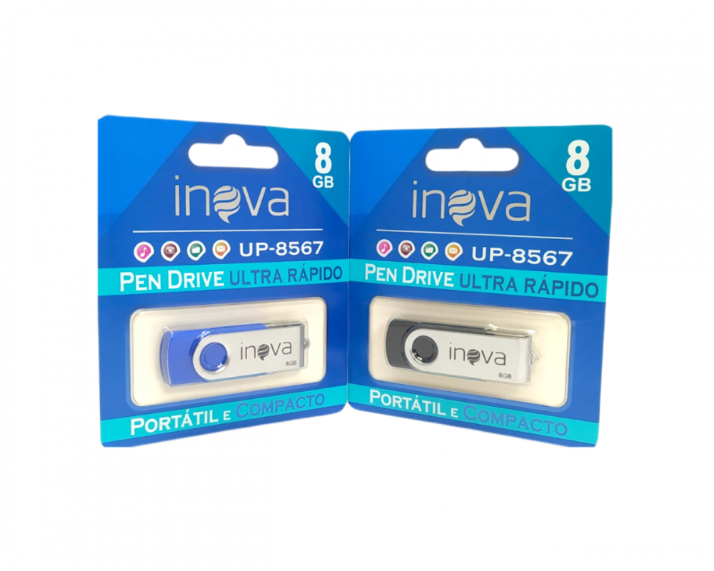 Dropee Distribuidora - Pendrive 8GB UP-8567 - Meu catálogo fácil!